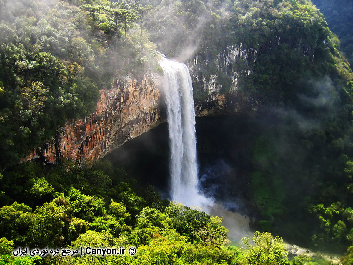 آبشارها و نحوه تشکیل آبشارها Waterfalls دره نوردی Canyon.ir